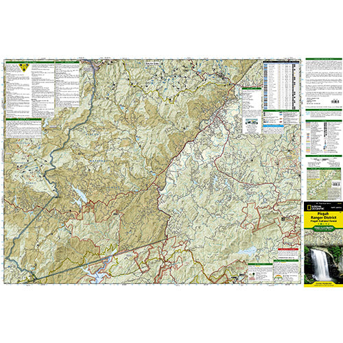 Pisgah Ranger District Trails Illustrated Map – Virtual Blue Ridge ...